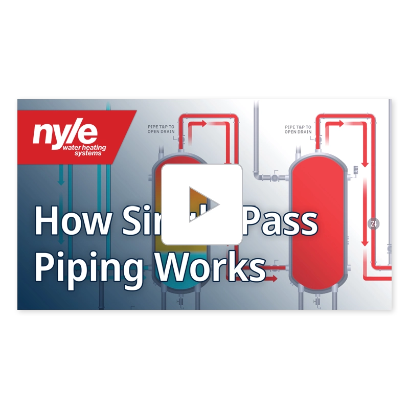 Video: How Single Pass Piping Works | Nyle Water Heating Systems